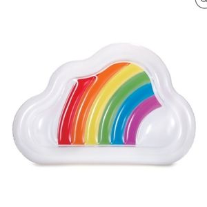 Play Day | Swim | Play Day Inflatable Rainbow Pool Float Raft Nwt ...
